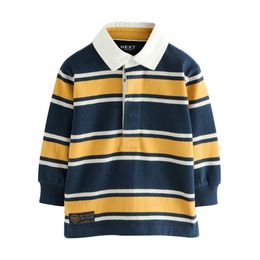 next Poloshirt Jungen Gr&ouml;&szlig;e 80 navy / gelb / wei&szlig;