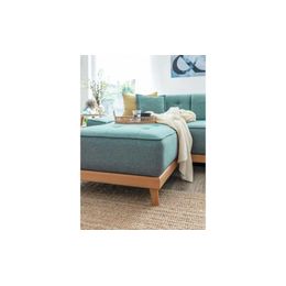 Miuform Wohnlandschaft mit Schlaffunktion Dazzling Daisy ¦ türkis/petrol ¦ Maße (cm): B: 330 H: 77 » Höffner