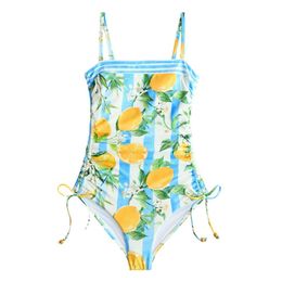 next Shapingbadeanzug Damen Gr&ouml;&szlig;e XXXL blau / dunkelgelb / gr&uuml;n / wei&szlig;
