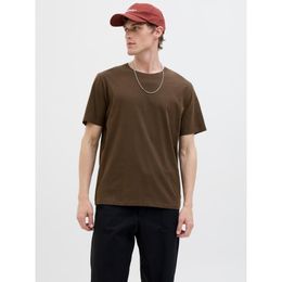 Jack & Jones JACK & JONES Rundhalsshirt »JJEORGANIC BASIC TEE SS O-NECK NOOS« mit Rundhalsausschnitt Delicioso 3XL 3XL Herren-T-Shirt von Jack & Jones