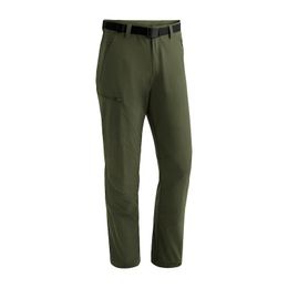 Maier Sports Funktionshose »Oberjoch« Herren Outdoorhose gefüttert, Wanderhose mit 4 RV-Taschen, Regular Fit dunkelgrün 25 - Kurzgrößen Kurzgrößen...