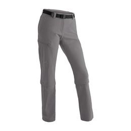 Maier Sports Funktionshose »Arolla« Damen Wanderhose, zipp-off Outdoor-Hose, 3 Taschen, Regular Fit mittelgrau 72 - Langgrößen Langgrößen 72 Dank...
