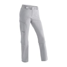 Maier Sports Funktionshose »Arolla« Damen Wanderhose, zipp-off Outdoor-Hose, 3 Taschen, Regular Fit hellgrau 46 - Normalgrößen Normalgrößen 46 Dank...