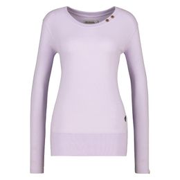 ALIFE & KICKIN Langarmshirt &raquo;Damen ConnyAK A&laquo; gentle lavender melange XXL XXL ConnyAK A von alife and kickin - Casual Longsleeve f&uuml;r Damen mit...