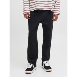 Jack & Jones JACK & JONES Sweathose »JPSTKANE BRADLEY UNCUFFED SWT PANTS NOOS« Black XL - N-Gr N-Gr XL Bequeme Sweathose von Jack & Jones