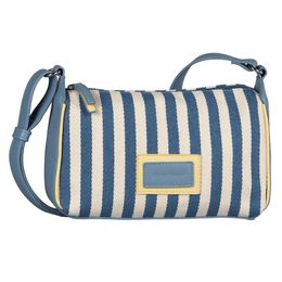 Tom Tailor Umhängetasche »Malie« Schultertasche, Handtasche Damen, Mini Bag blau
