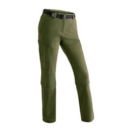 Maier Sports Funktionshose »Arolla« Damen Wanderhose, zipp-off Outdoor-Hose, 3 Taschen, Regular Fit dunkelgrün 42 - Normalgrößen Normalgrößen 42...