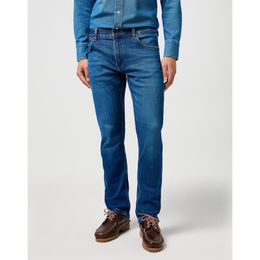 Wrangler Stretch-Jeans »Greensboro« Regular Straight fit dandelion summer 44 - Länge 32 Länge 32 44 Jeans Greensboro von Wrangler