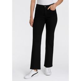MAC Bootcut-Jeans &raquo;LAURA&laquo; black-black 42 - L&auml;nge 28 L&auml;nge 28 42 Bootcut-Jeans LAURA von MAC