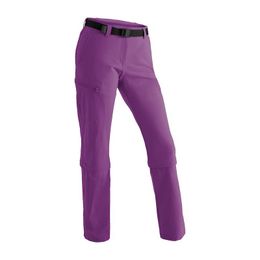 Maier Sports Funktionshose »Arolla« Damen Wanderhose, zipp-off Outdoor-Hose, 3 Taschen, Regular Fit purpurviolett 88 - Langgrößen Langgrößen 88...