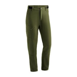 Maier Sports Funktionshose »Foidit M« Herren Outdoorhose, warme Winter Wanderhose, Regular Fit dunkelgrün 28 - Kurzgrößen Kurzgrößen 28 Elastischer...