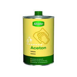 Aceton 1l Dose Aceton Reinigungs- Entfettungsmittel ; Kluthe (066120330000-0201)