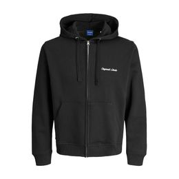 Jack & Jones JACK & JONES Sweatjacke 'JORNorrebro' Herren Größe M schwarz / weiß