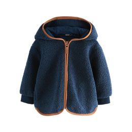 next Fleece Jacket boy Blue size 4-5 yrs