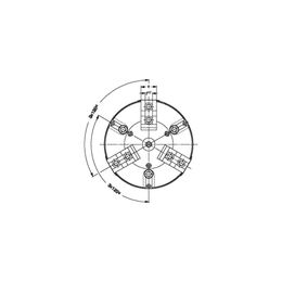 R&ouml;hm R&Ouml;HM Kraftspannfutter KFD- 200/3 KV ZA170 (40639)
