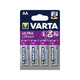 Varta Batterie Professional Lithium AA Blister a 4 Stück (6106301404)