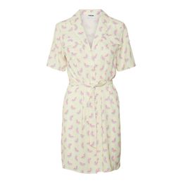 Noisy may Kleid 'Vera' Damen Größe 34 hellblau / gelb / rosa / schwarz Winterkleid