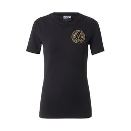 Versace Jeans Couture T-Shirt Damen Gr&ouml;&szlig;e L gold / schwarz