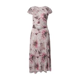 Swing Kleid Damen Gr&ouml;&szlig;e 44 aubergine / rosa / dunkelpink / offwhite