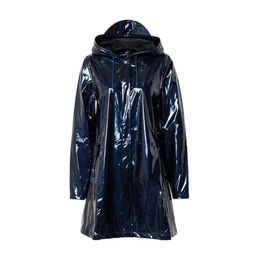 RAINS Between-Seasons Coat female Blue size XS