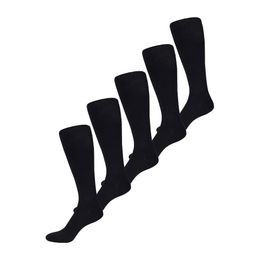 Nur Die Knee High Socks ' Fit & Vital ohne Einschneiden ' male Black size 45-47