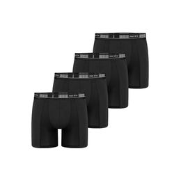 Nur Die Boxer shorts ' Long Boxer Cotton Active ' male Black size XXL
