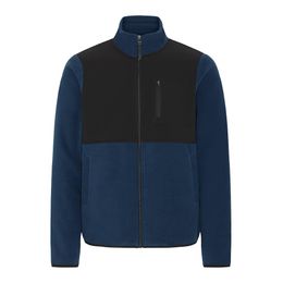 Blend Fleecejacke 'BHMARIO' Herren Gr&ouml;&szlig;e M enzian / schwarz