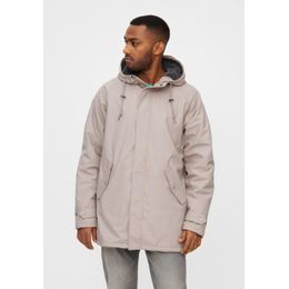 Derbe Herren Winterjacke "Trekholm"cobblestone, lava smoke, Gr. L, Obermaterial: 100% Polyester; Beschichtung: Polyurethan; Futter: 100% Polyester,