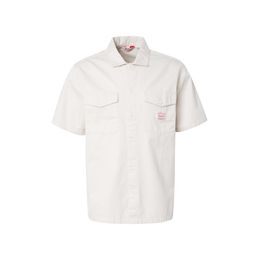 Levi's LEVI'S Hemd 'Short Sleeve Worker Shirt' Herren Größe M hellgrau