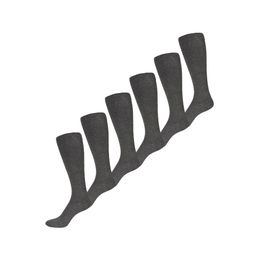 Nur Die Knee High Socks ' Bambus Kniesocken ' male Grey size 43-46