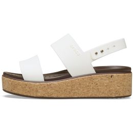 Crocs Sandale 'Brooklyn' Damen Größe 39 creme