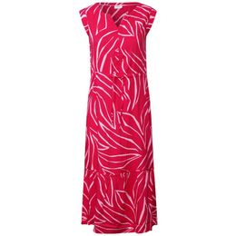 Cecil Sommerkleid Damen Gr&ouml;&szlig;e 40 hellrot / wei&szlig; Winterkleid