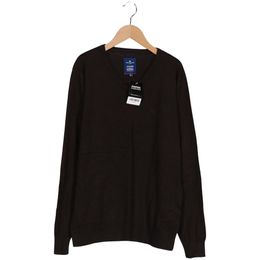 Tom Tailor Pullover Herren Größe XL Second Hand braun