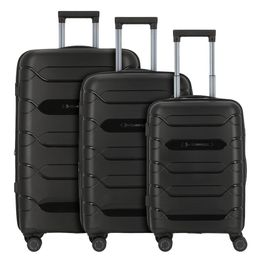 Polestream (strz) Suitcase Set male Black size One Size