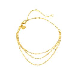 Hey Happiness Foot Jewelry 'Rolo Trio' female Gold size One Size