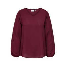 Only Carmakoma Bluse 'CARVICA' Damen Gr&ouml;&szlig;e XXL merlot