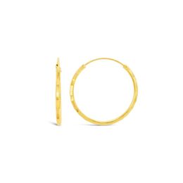 Ars-argenti Earrings 'HAMMERHOOPS' female Gold size One Size