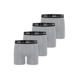 Nur Die Boxer shorts ' Long Boxer Cotton Active ' male Grey size L