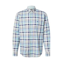Fynch-Hatton Button Up Shirt male Blue size 3XL