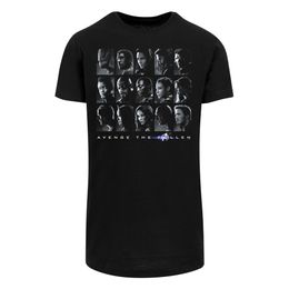 F4NT4STIC Shirt 'Marvel Avengers Endgame The Fallen Heroes' male Black size L