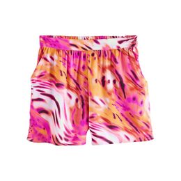 next Shorts Damen Gr&ouml;&szlig;e 36 orange / neonpink / schwarz / wei&szlig;