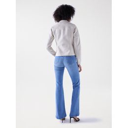 Salsa Jeans Between-Season Jacket 'Biker' female Blue size S