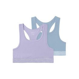 name it Bra 'NKFSHORT' girl Blue, Purple size 116