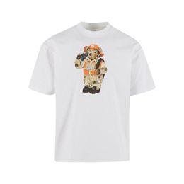 Market Shirt 'Hunter Bear' male White size XL