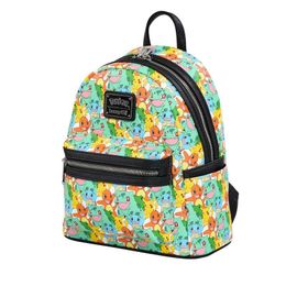 Pok&eacute;mon Pok&eacute;mon Loungefly - Pikachu & Starter Mini-Rucksack multicolor PMBK0331