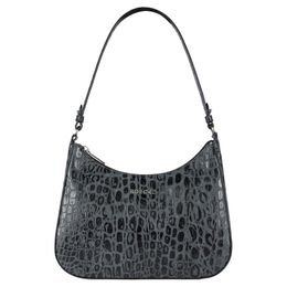 Roeckl Shoulder Bag 'CLEO SCHULTERTASCHE CROCO SMALL' female Black size Onesize