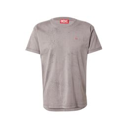 Diesel T-Shirt Herren Größe L taupe / dunkelgrau