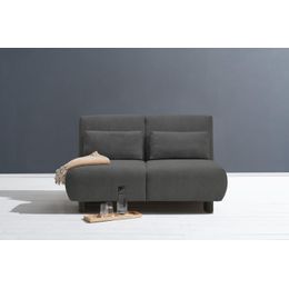 ell+ell Schlafsofa ELL + ELL "Minou", grau (dunkelgrau), B:145cm, Sofas, Schlafsofa