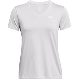 Under Armour Tech Ssv - Twist Funktionsshirt Damen - grau - Gr. L - Polyester
