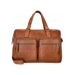 The Chesterfield Brand Misha - Aktentasche 17" Leder 43 cm (cognac) in cognac | Gr.: onesize